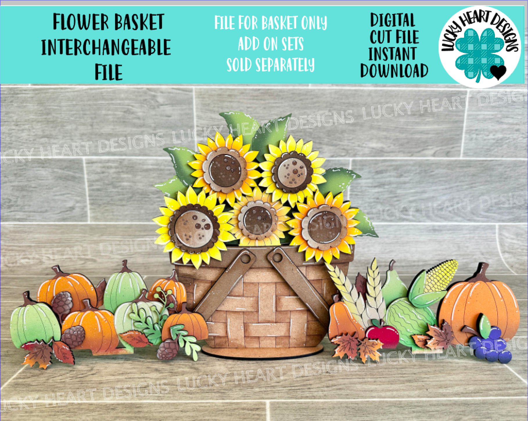 FLOWER BASKET – Page 20 – Lucky Heart Designs