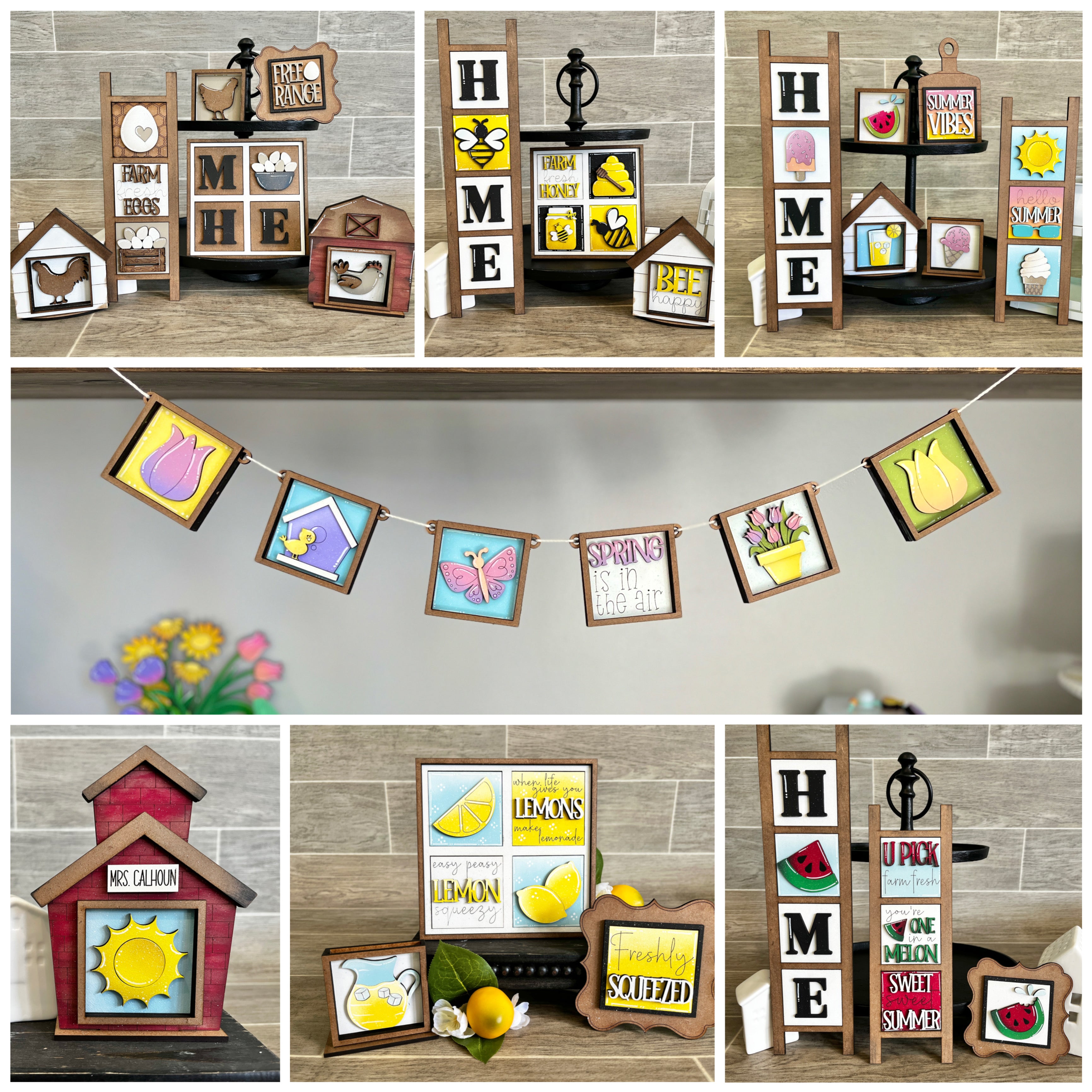 LEANING LADDER MINI – Page 2 – Lucky Heart Designs